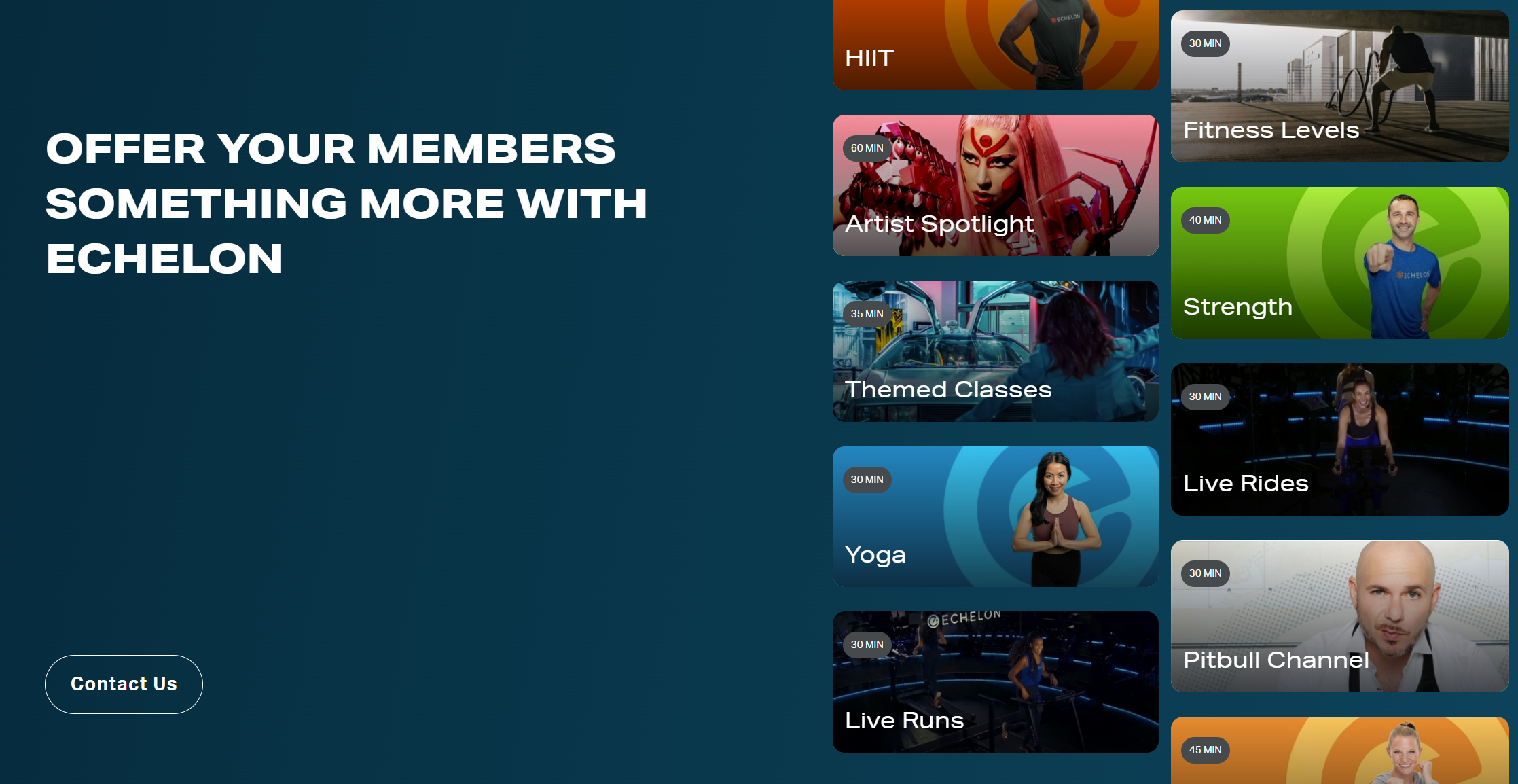 echelon ROW-7s Heavy Duty Commercial Connected Rower w 22" Touch Screen ...