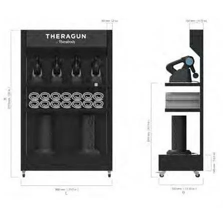 Therabody Recover Station Mini Cart — Growth Fitness Design