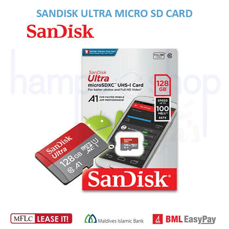 SANDISK ULTRA MICRO SD CARD — hampseshop