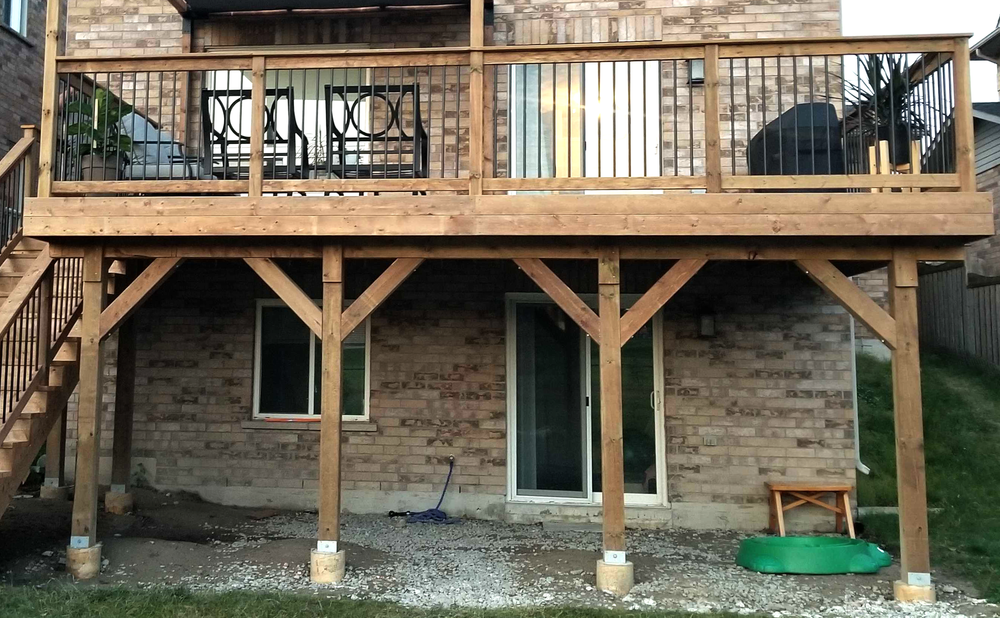 Helical Piles vs. Concrete Foundations for Decks — Align Decking
