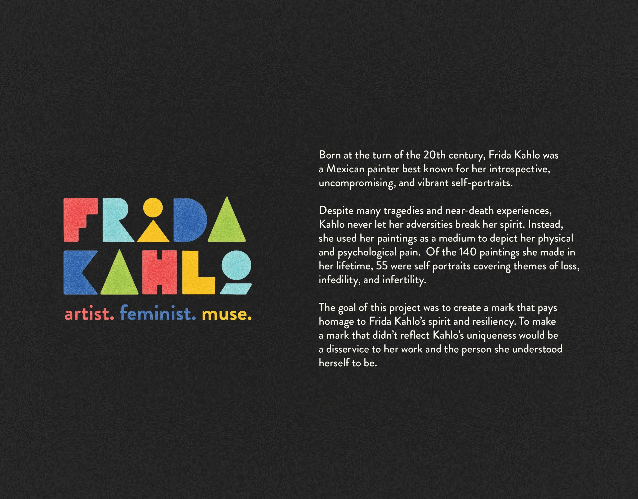 Frida Kahlo: Branding Identity System — Allyson Konz