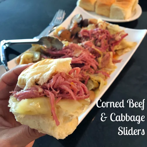 Corned Beef & Cabbage Sliders — Danimade