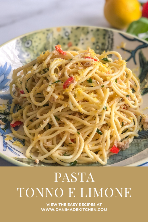 Pasta Tonno e Limone — Danimade