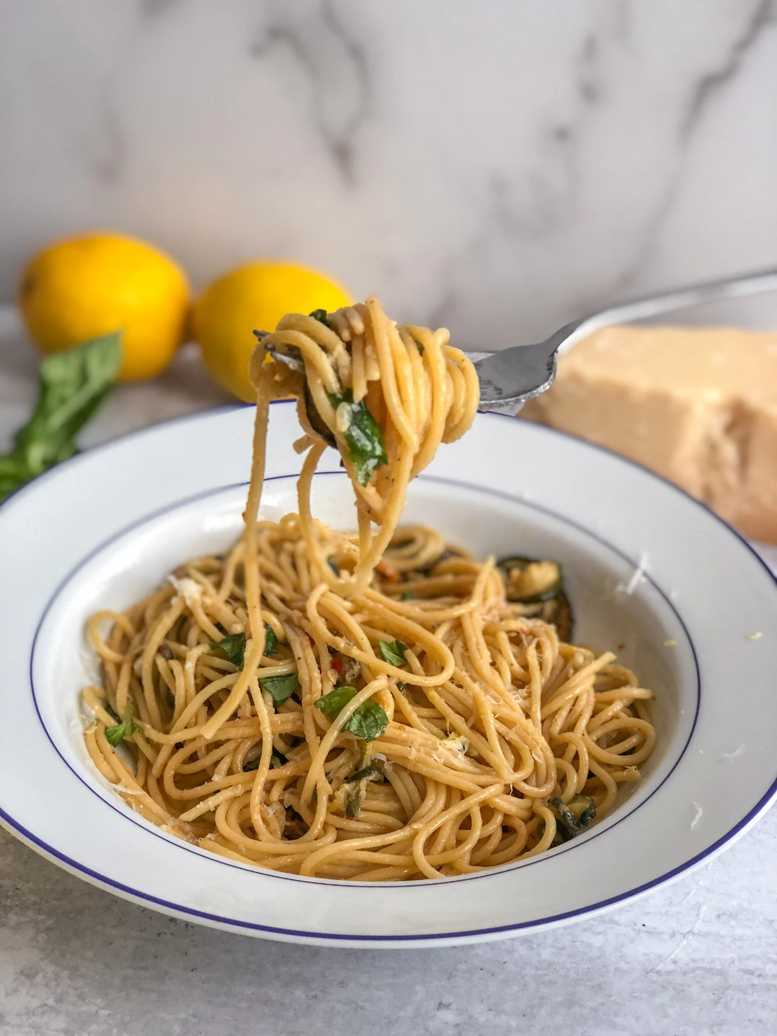 Zucchini & Anchovy Pasta — Danimade