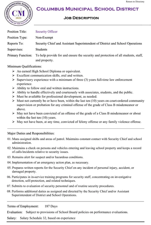 Job Postings — Mississippi Association of School Resource Officers