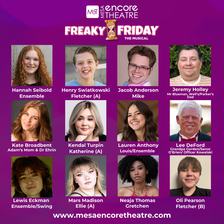 Freaky Friday 2025 — Mesa Encore Theatre