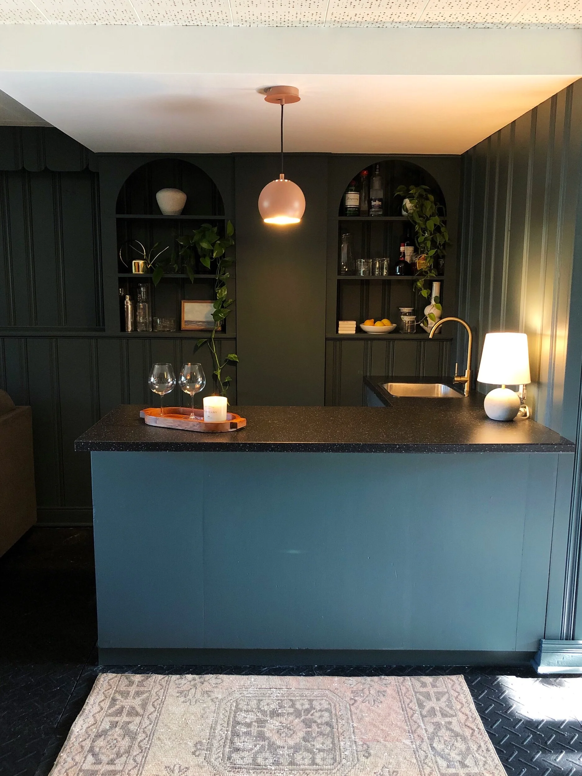 OUR MOODY BAR REVEAL! — our hideaway home