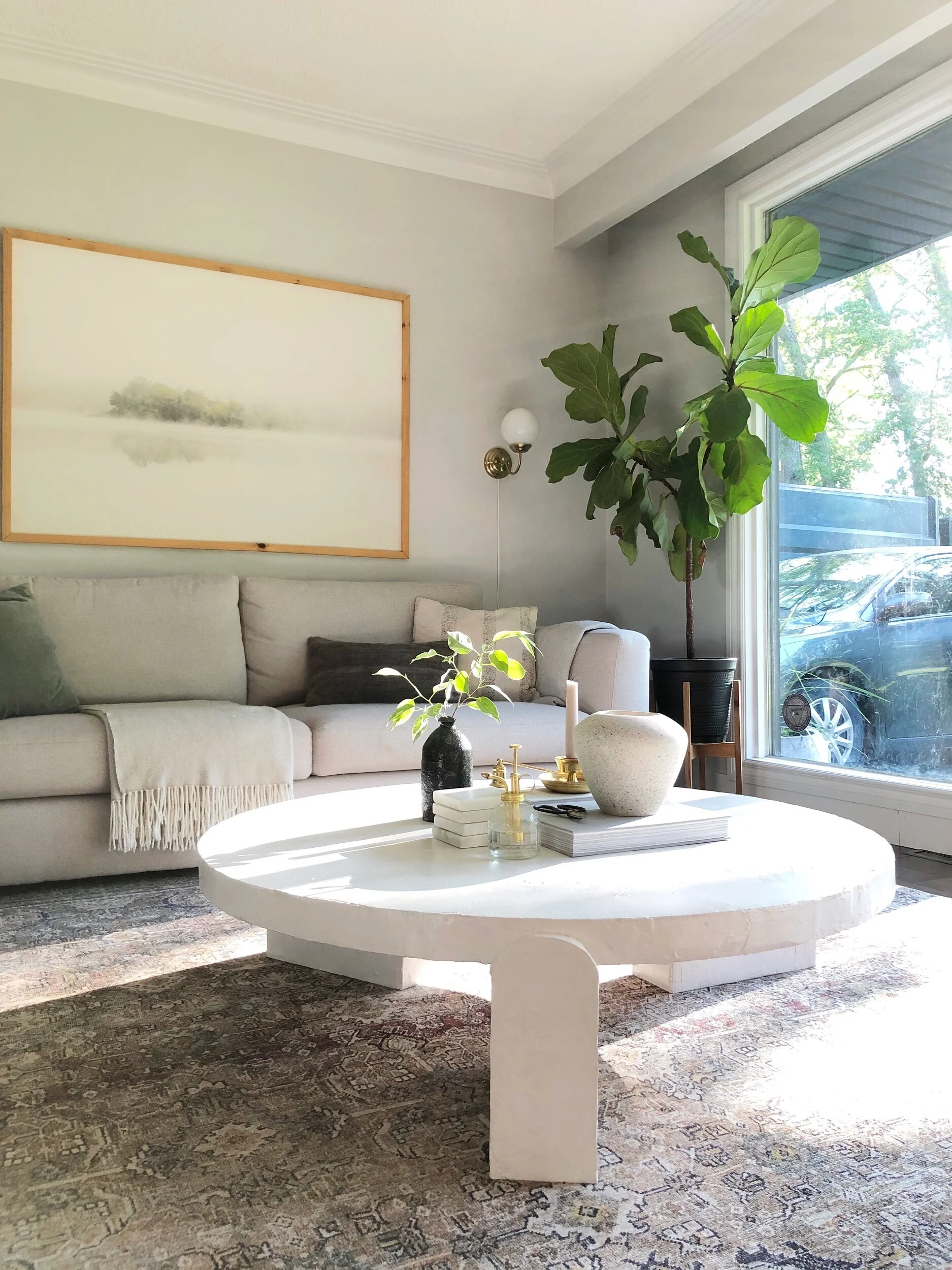 How To: DIY Plaster Coffee Table!! — our hideaway home