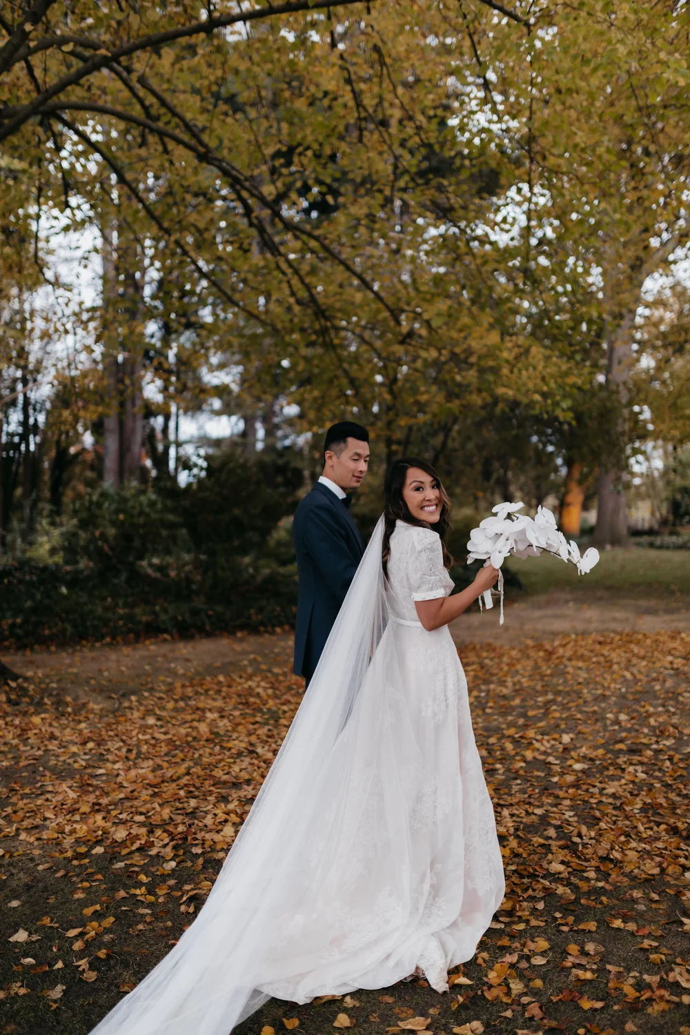 Tiffany & Yenson — Autumnal April Wedding — Mona Farm