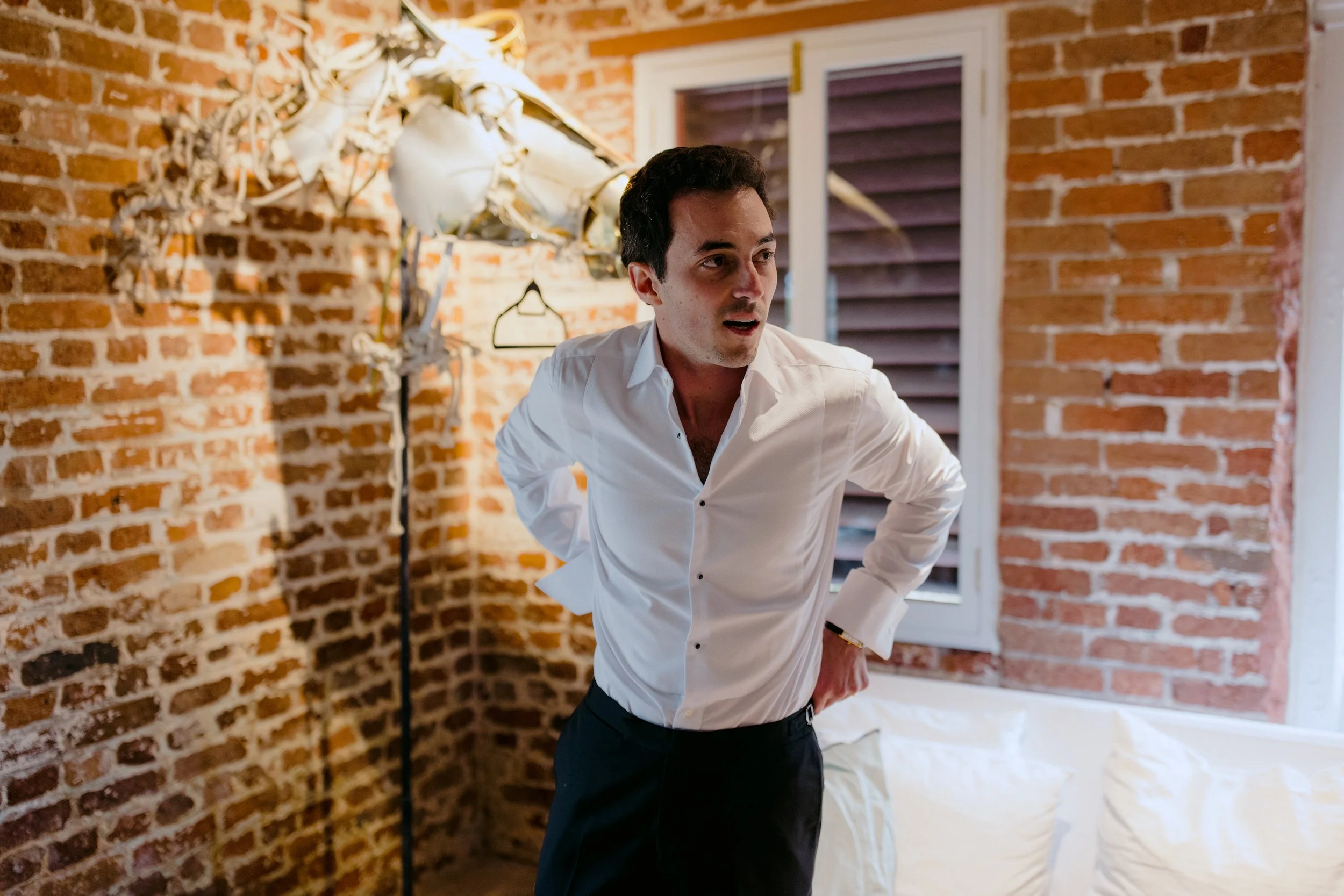 Emma & Riley — Romance, Rain, Champagne Showers — Mona Farm