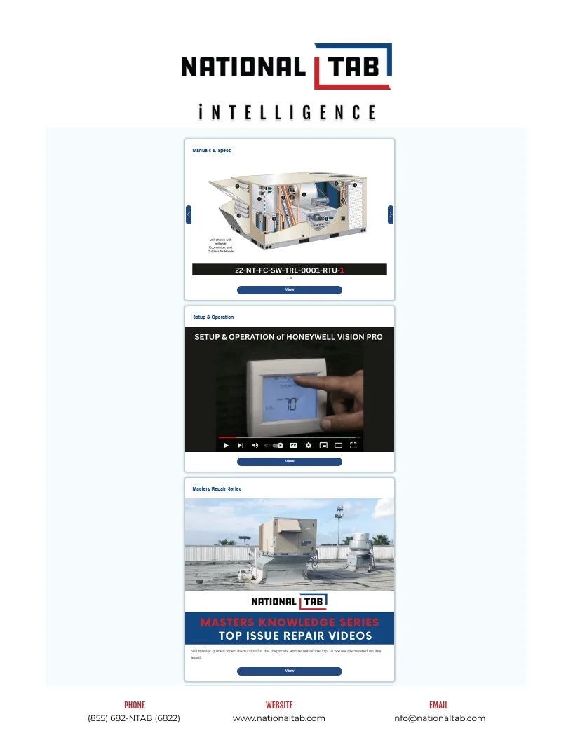 Brochures — National TAB Intelligence