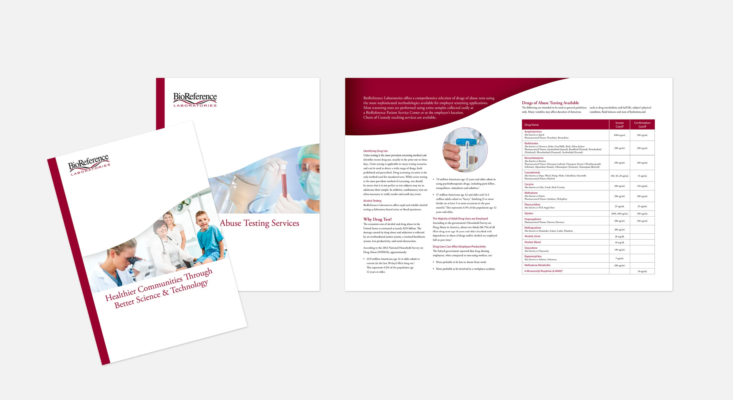 Bioreference Laboratories — María Pérez-Nash graphic designer