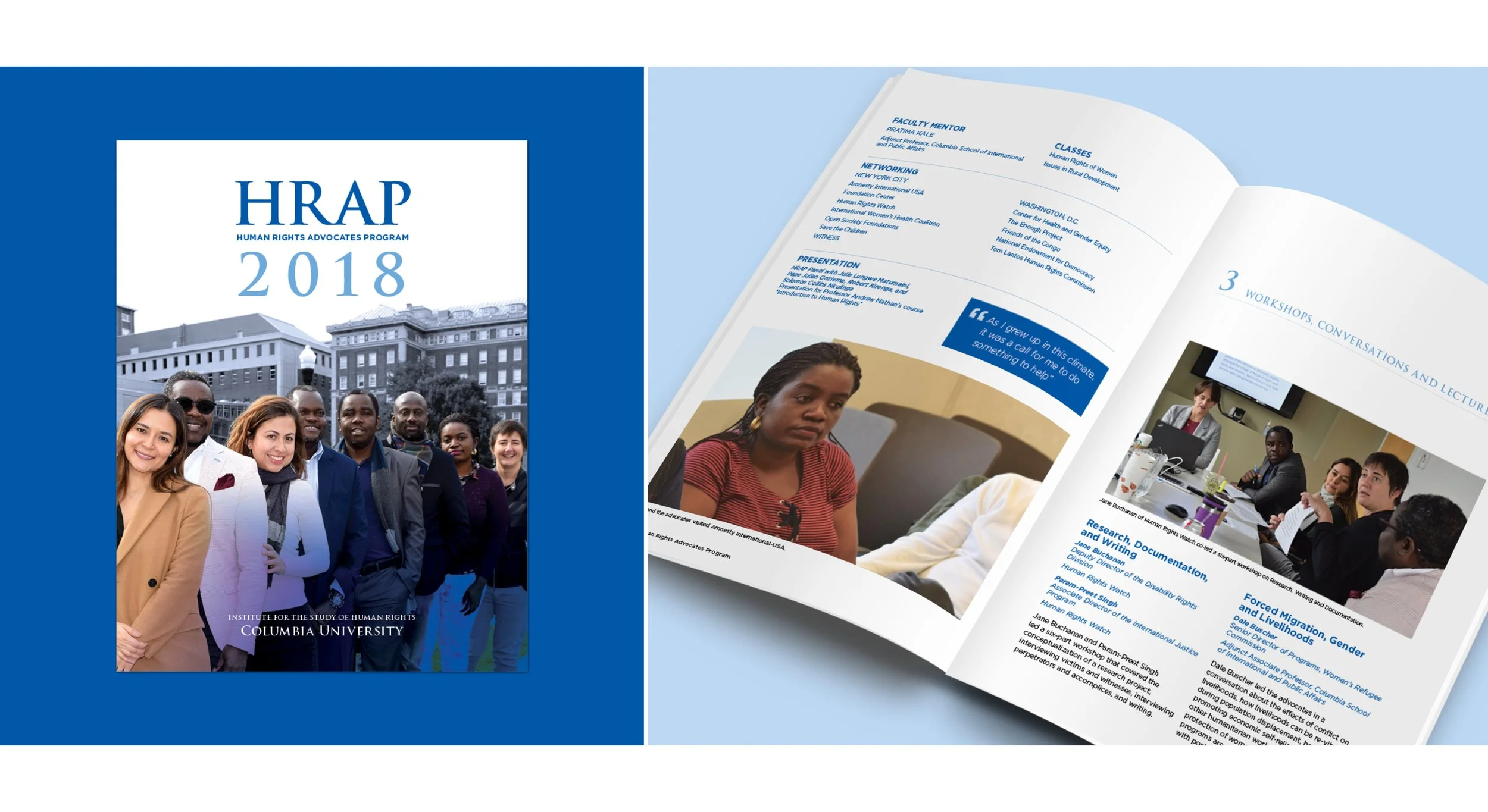 HRAP at Columbia University — María Pérez-Nash graphic designer