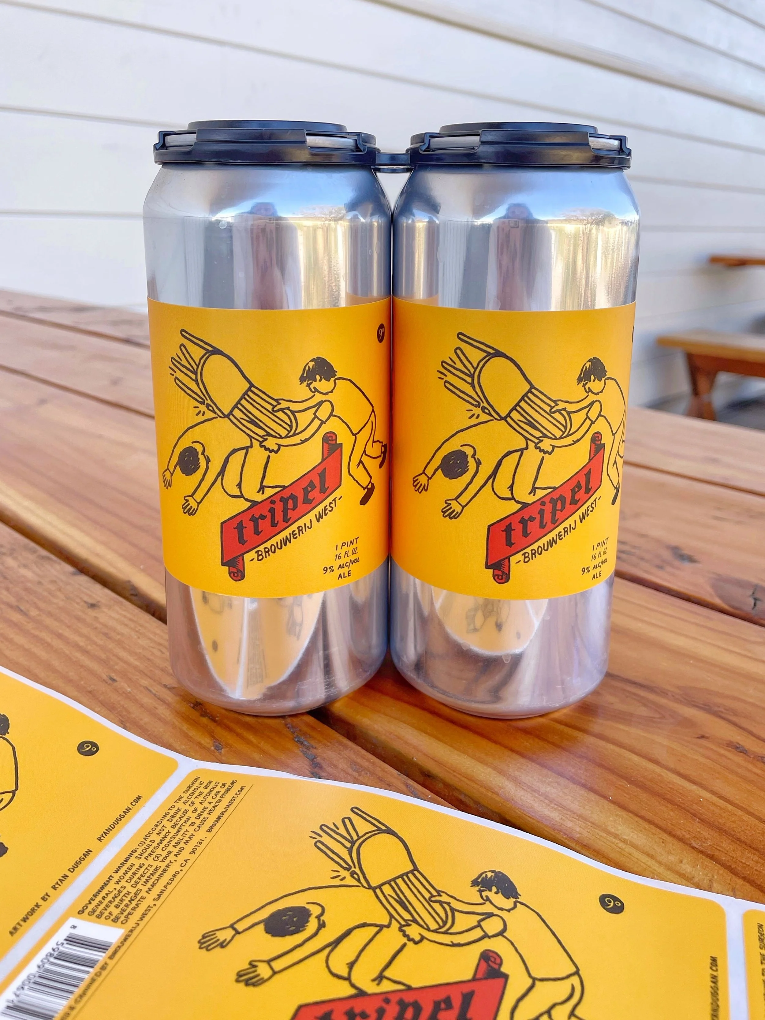 SHIPPING - 4-Packs 16oz Cans: Make Your Selection — Brouwerij West
