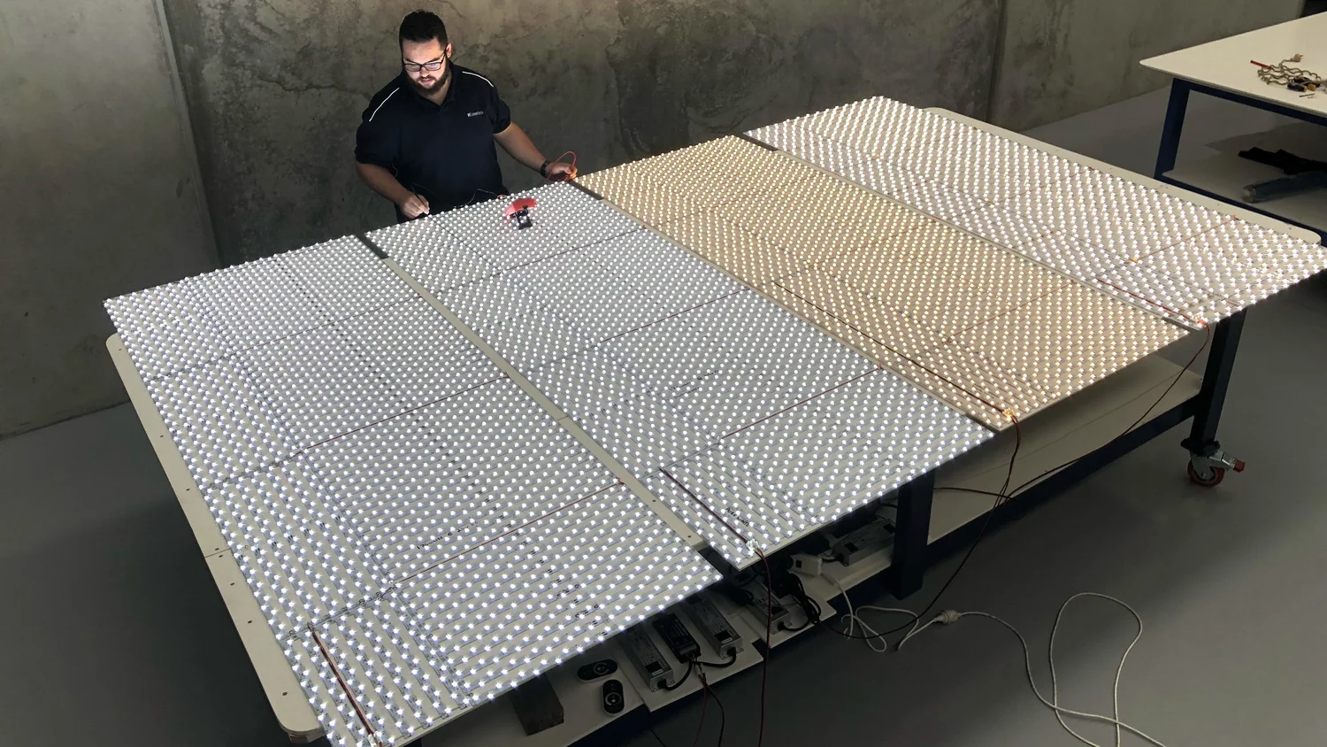 Pre-mounted Backlighting — Linear Matrix