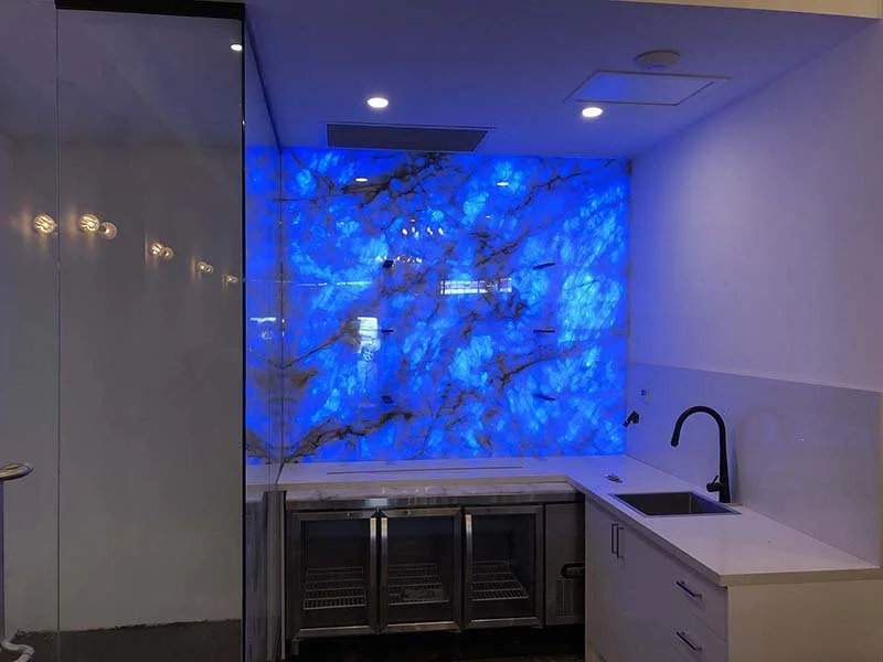 Onyx Stone Backlighting Melbourne & Sydney | Onyx Backlit — Linear Matrix