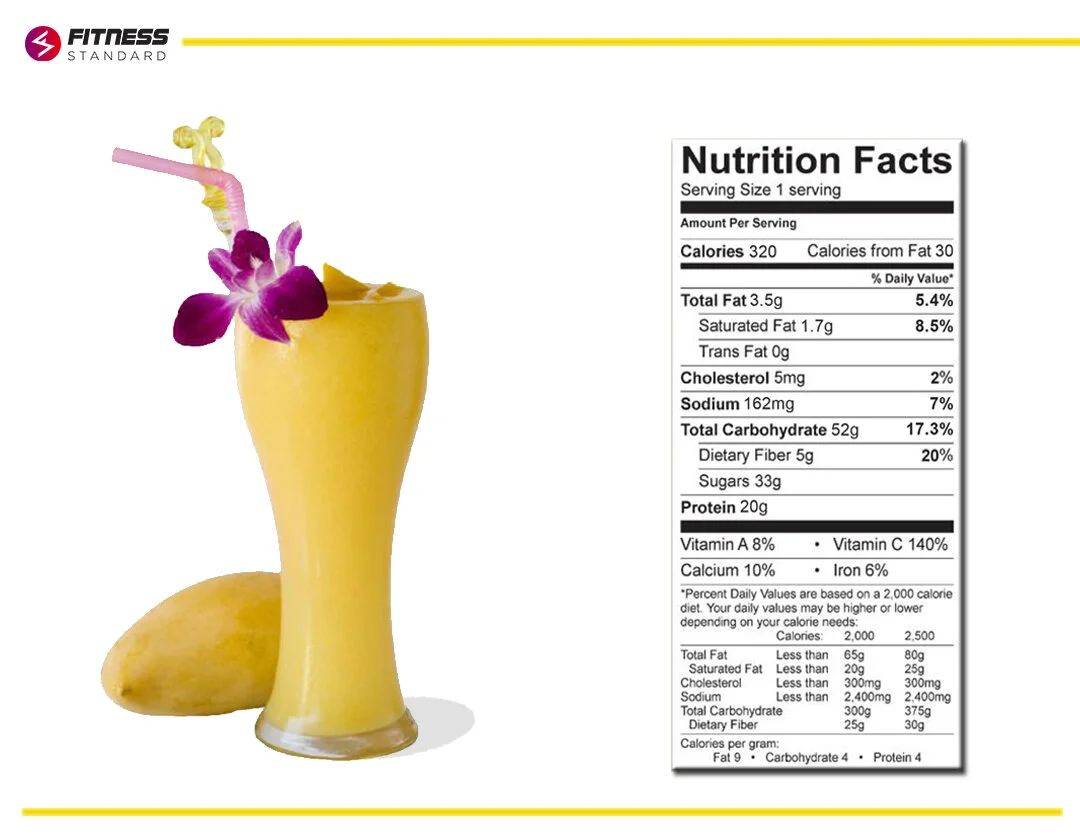 Tropical Fruit Smoothie Nutrition Facts Besto Blog Tropical Fruit Smoothie Nutrition Facts Besto Blog
