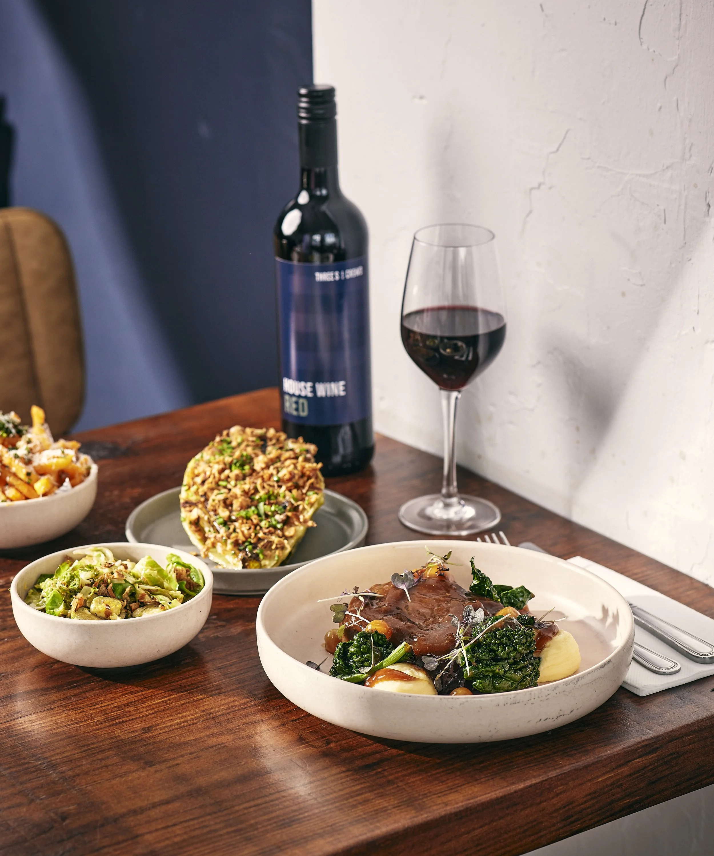 Harrogate Food Menu — Three's A Crowd