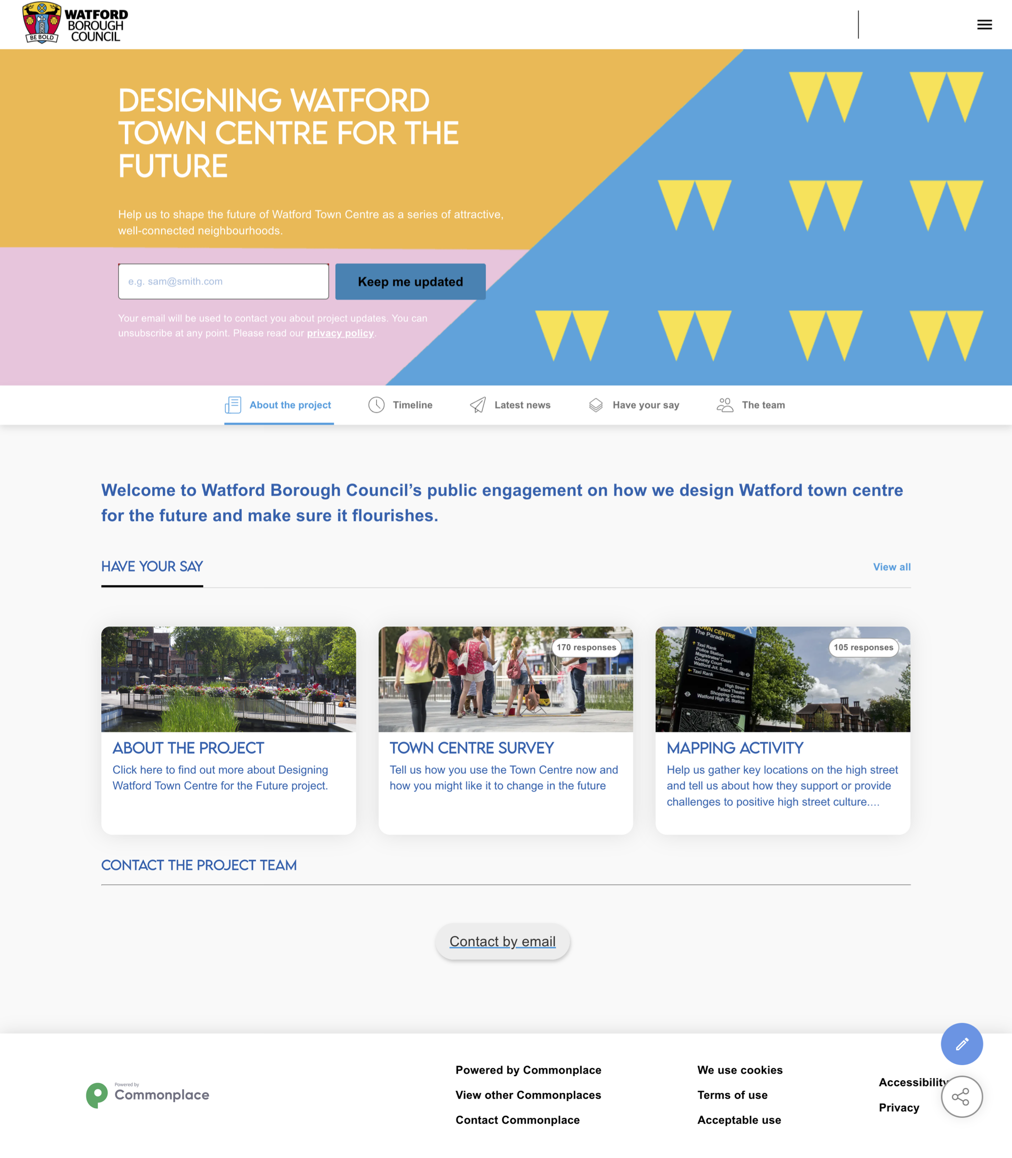 Designing Watford Town Centre for the Future — New Practice