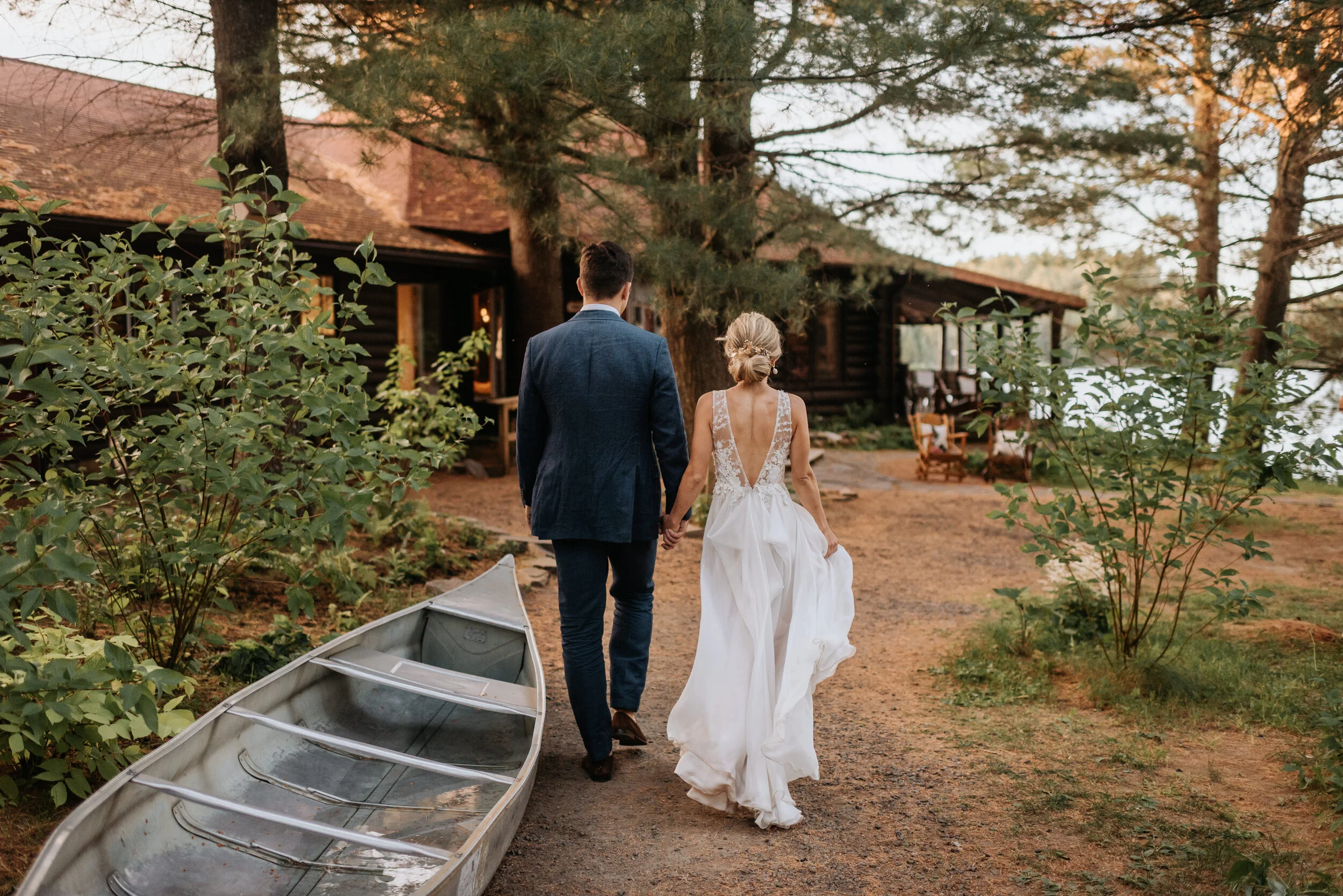 Arowhon Pines Ontario Wedding | Nina + Mike