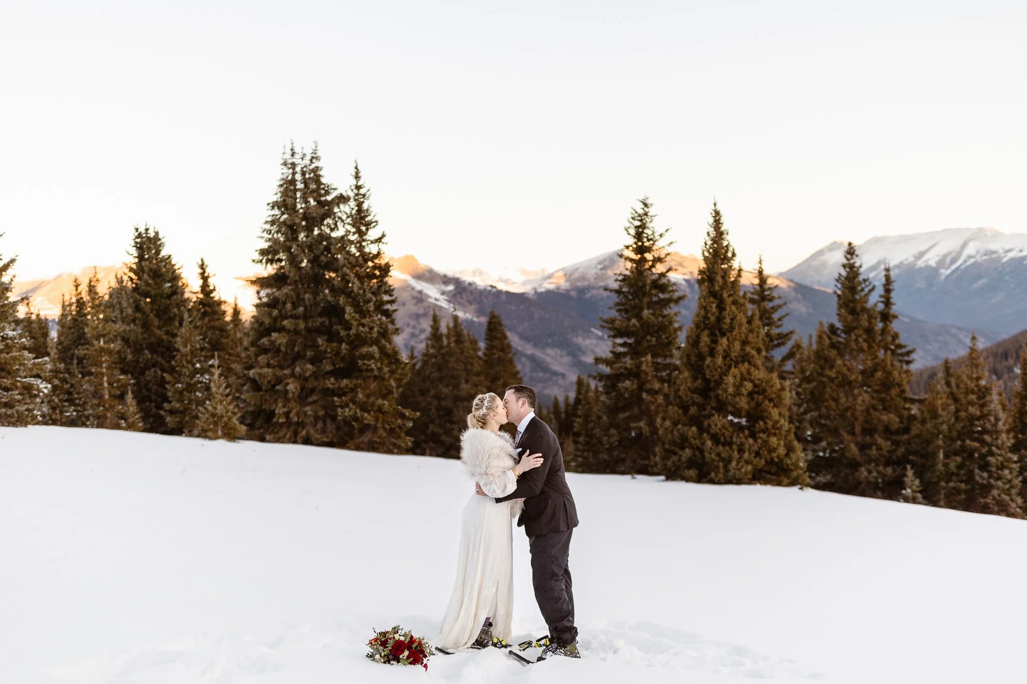 A Sublime Sunrise Elopement Near Vail
