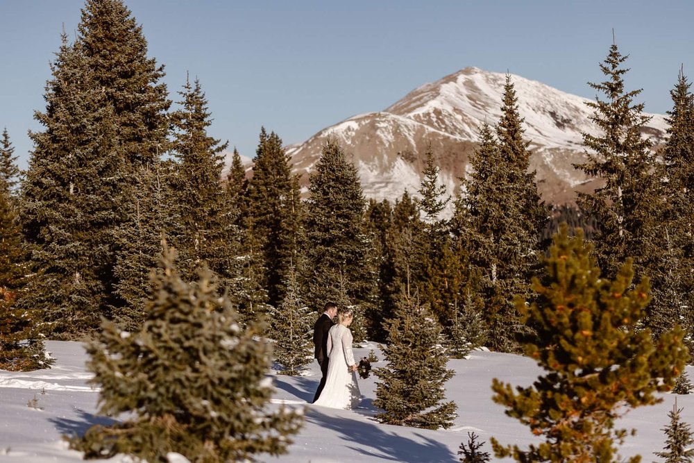 A Sublime Sunrise Elopement Near Vail