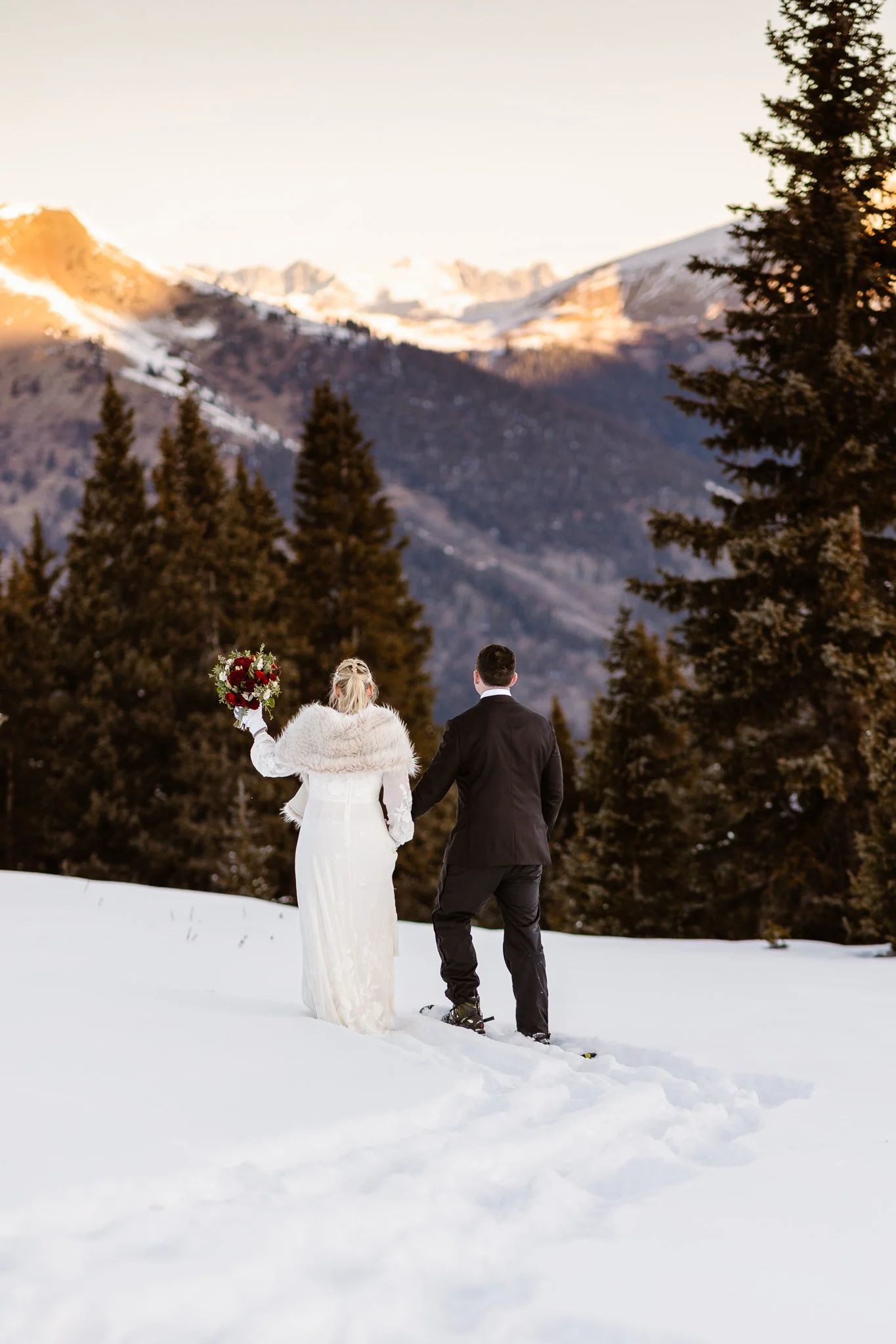 A Sublime Sunrise Elopement Near Vail