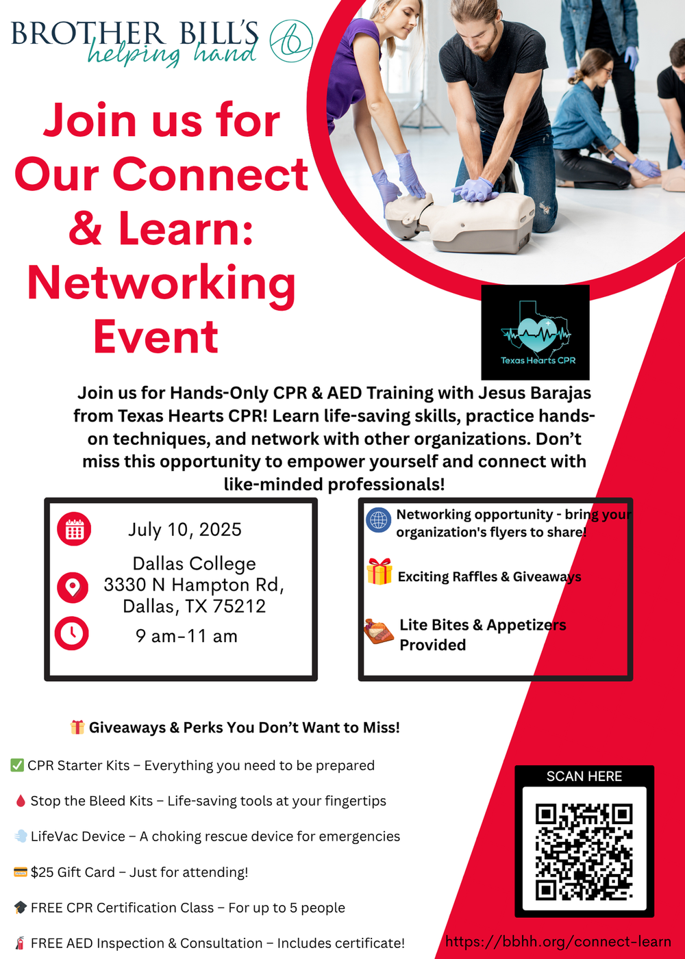 Connect & Learn — Brother Bill's Helping Hand