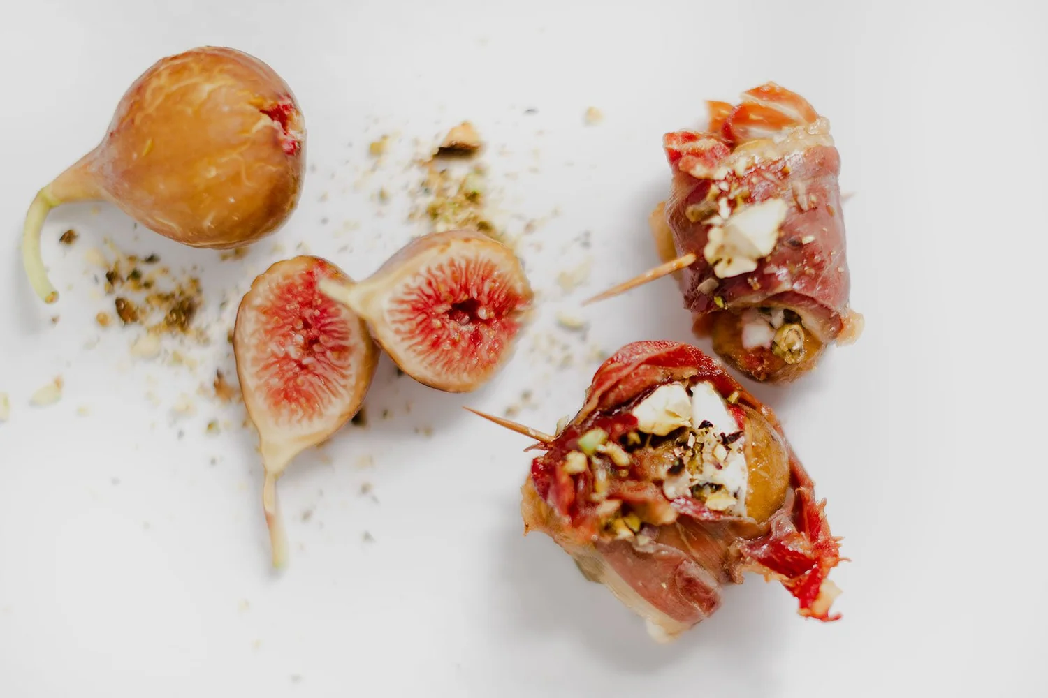 Prosciutto Wrapped Figs | From the Roots