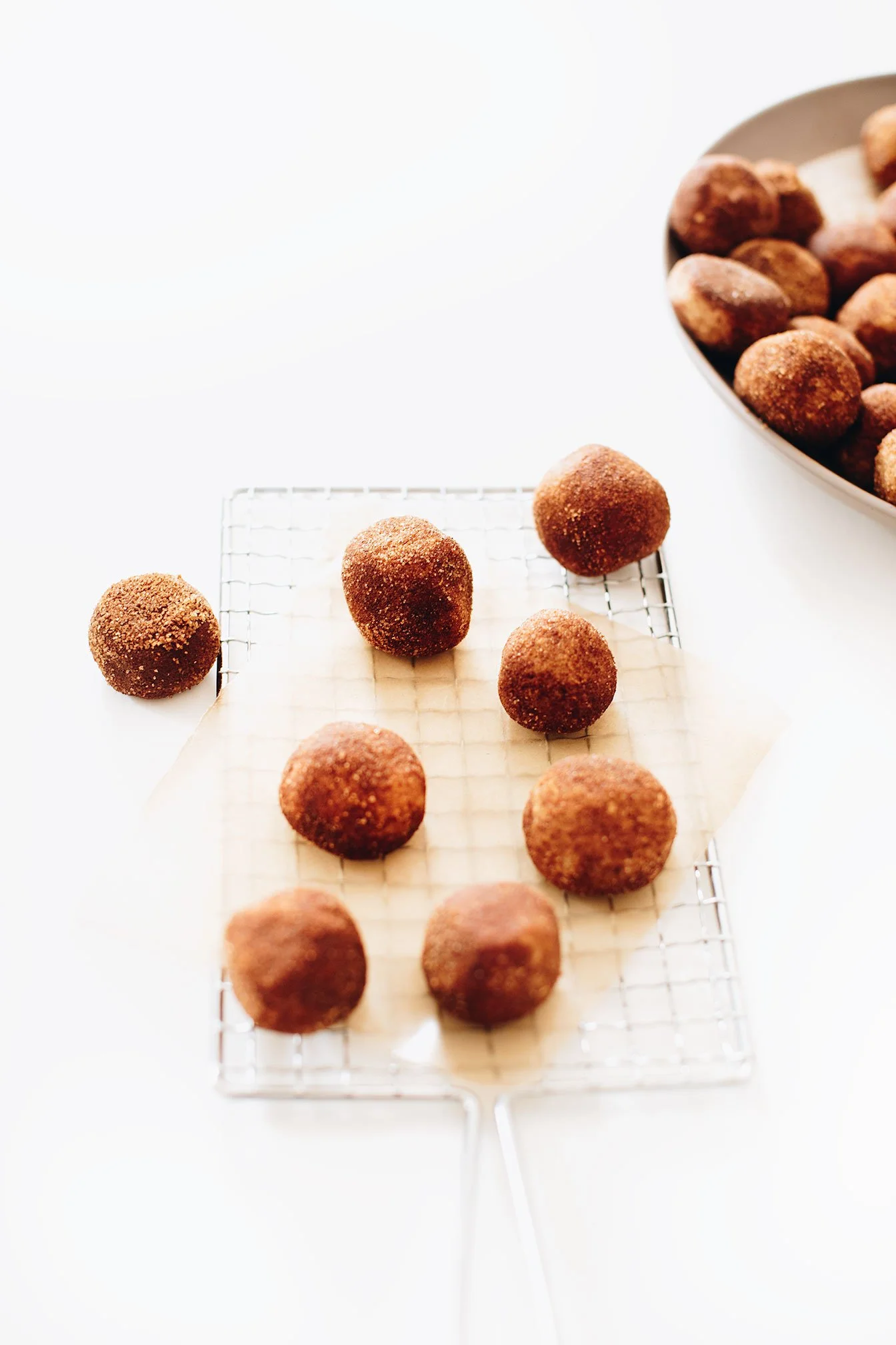 Snickerdoodle Protein Balls | From the Roots