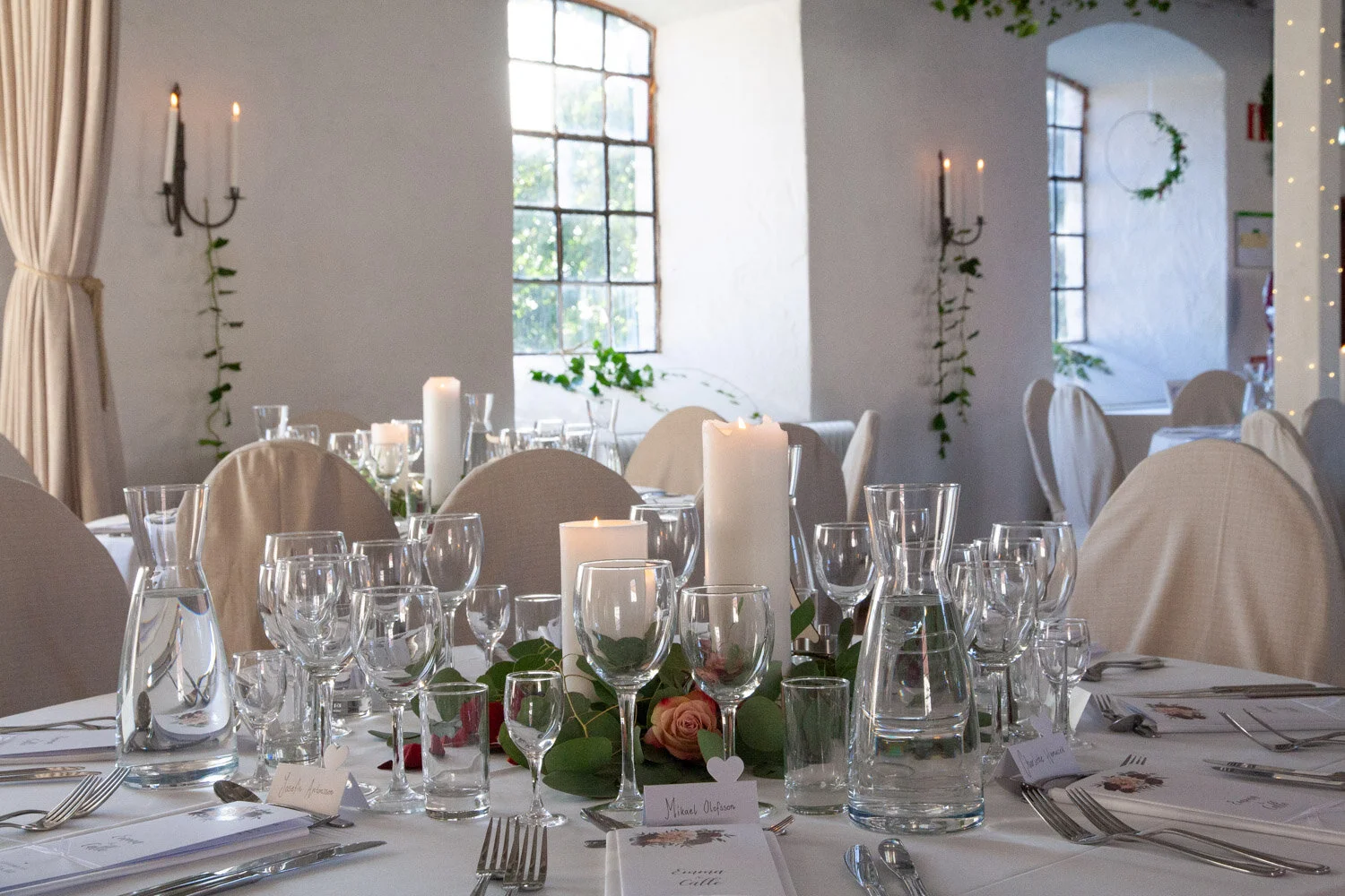 Bröllop och fest | Bosjökloster Slott & Trädgårdar