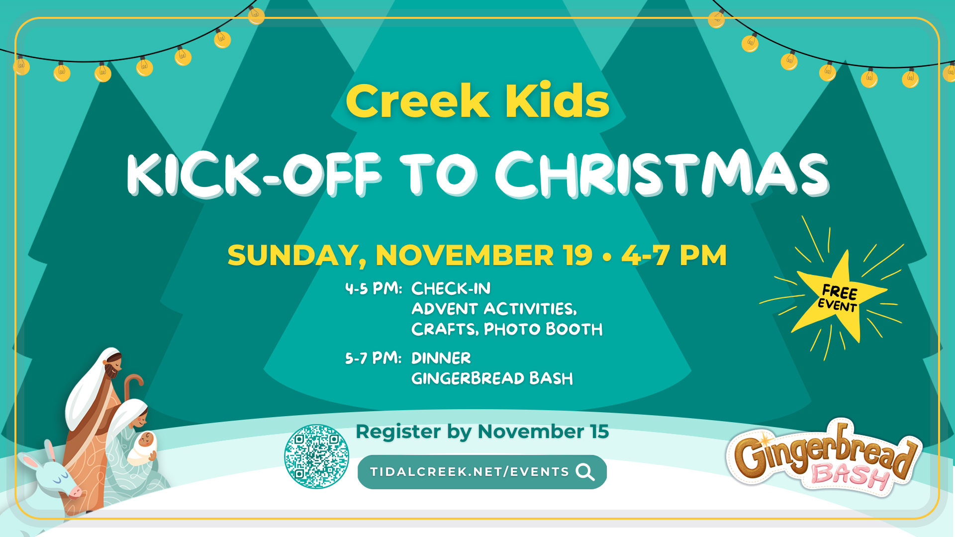 Creek Kids Ministry — Tidal Creek Fellowship