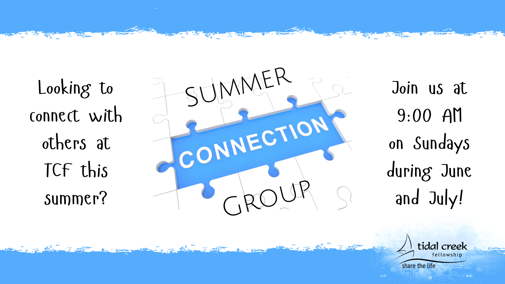 LifeGroups — Tidal Creek Fellowship