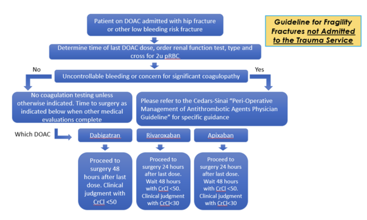 Geriatric Fracture Program Protocol — Cedars-Sinai Orthopaedic Trauma