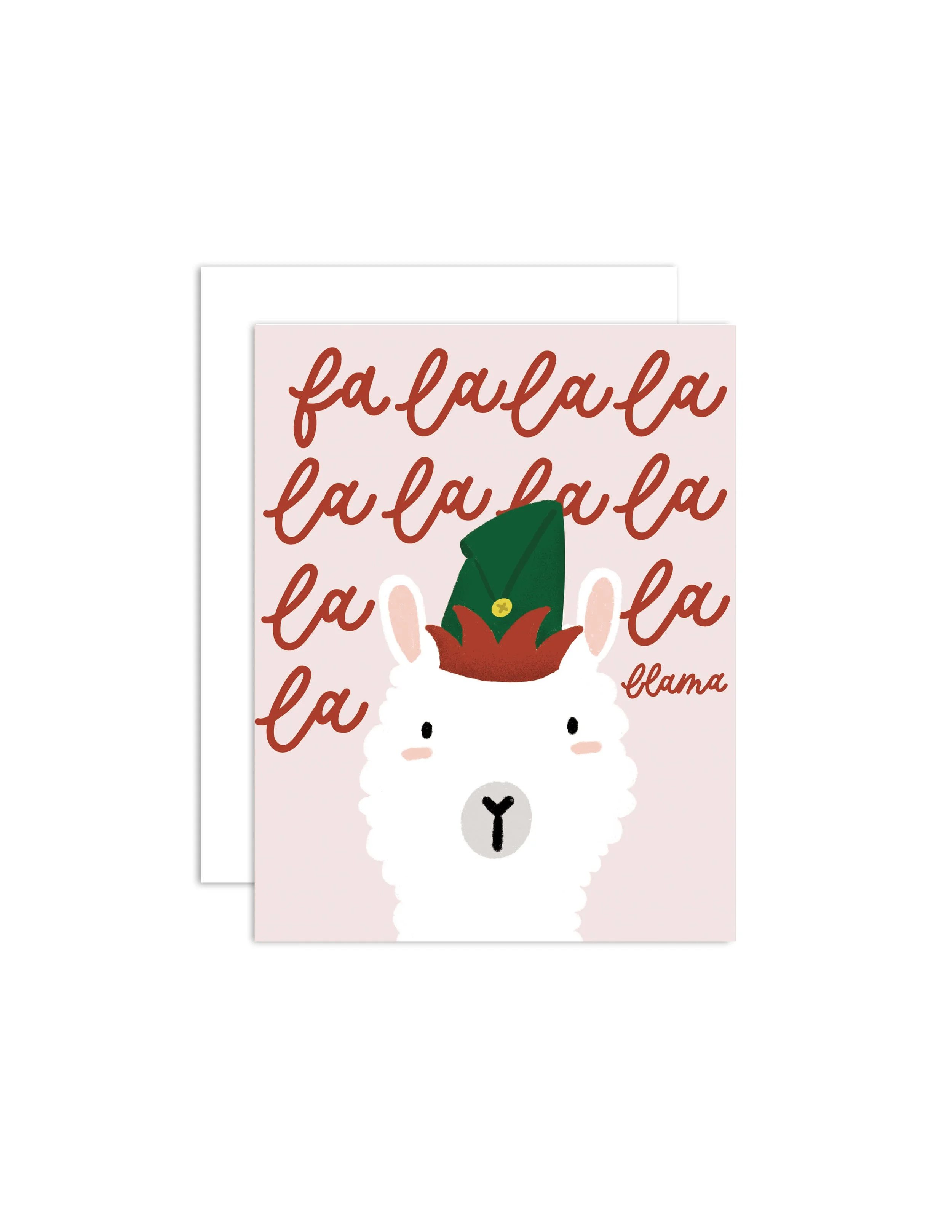 Fa La La Llama Card — peach & paperie