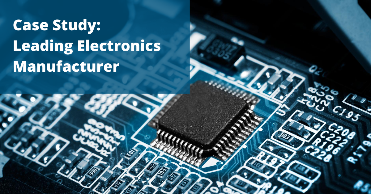 Case Study - Electronics Manufacturer — TeamEDA for Engineering Software Case Study - Electronics Manufacturer — TeamEDA for Engineering Software