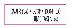 Work and Power (GCSE) — the science sauce