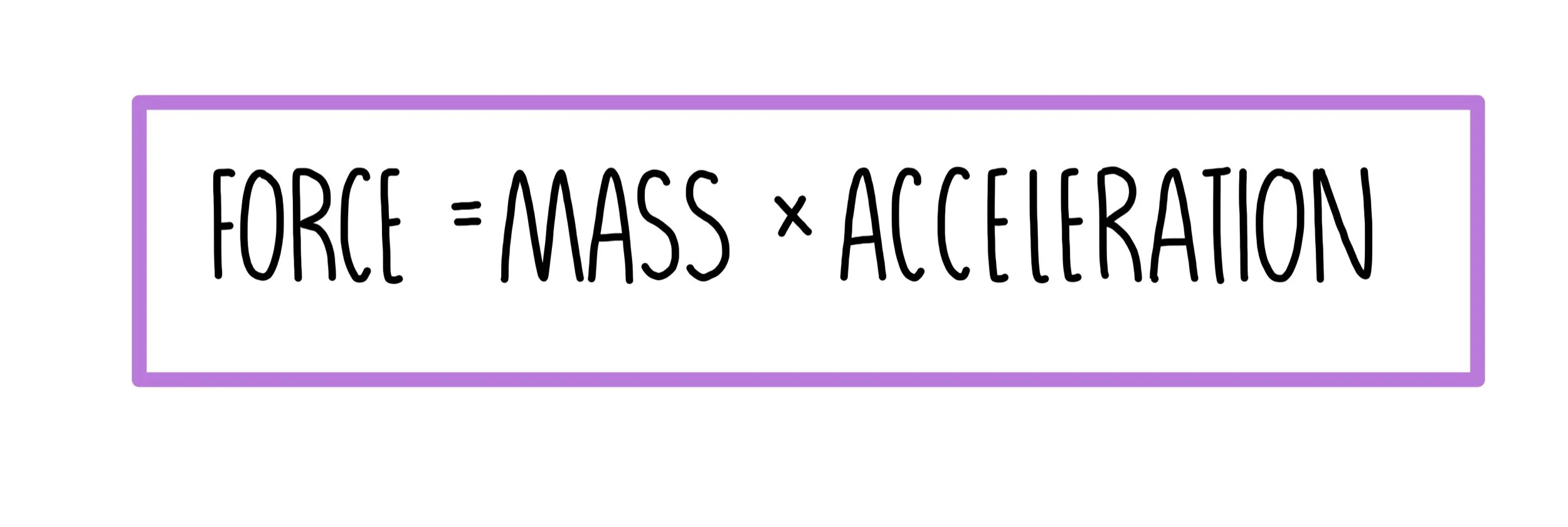 Forces (GCSE) — the science sauce