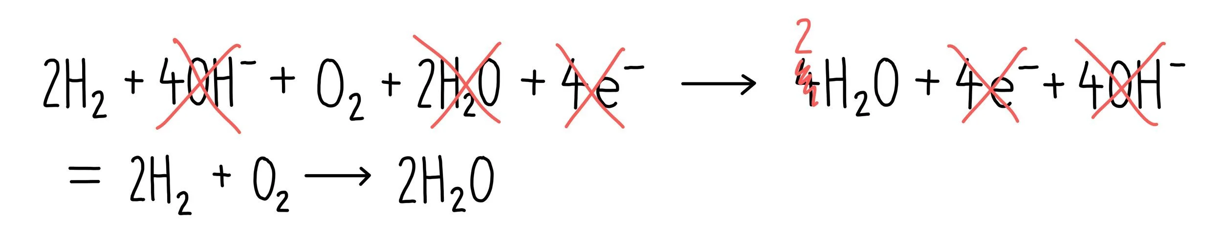 Electrolysis and Fuel Cells* — the science sauce