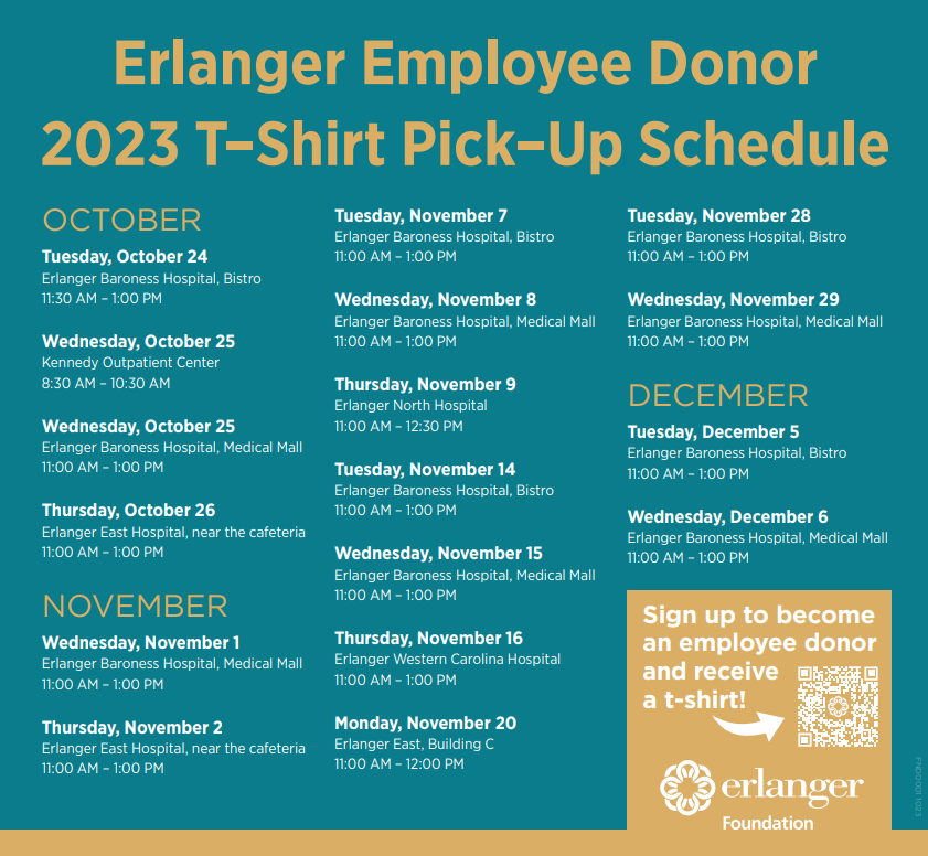 Employee Giving — Erlanger Foundation