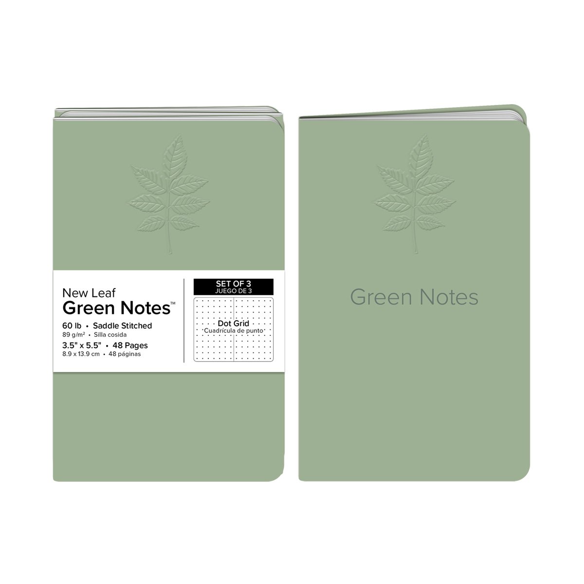 Green notes — New Leaf Paper