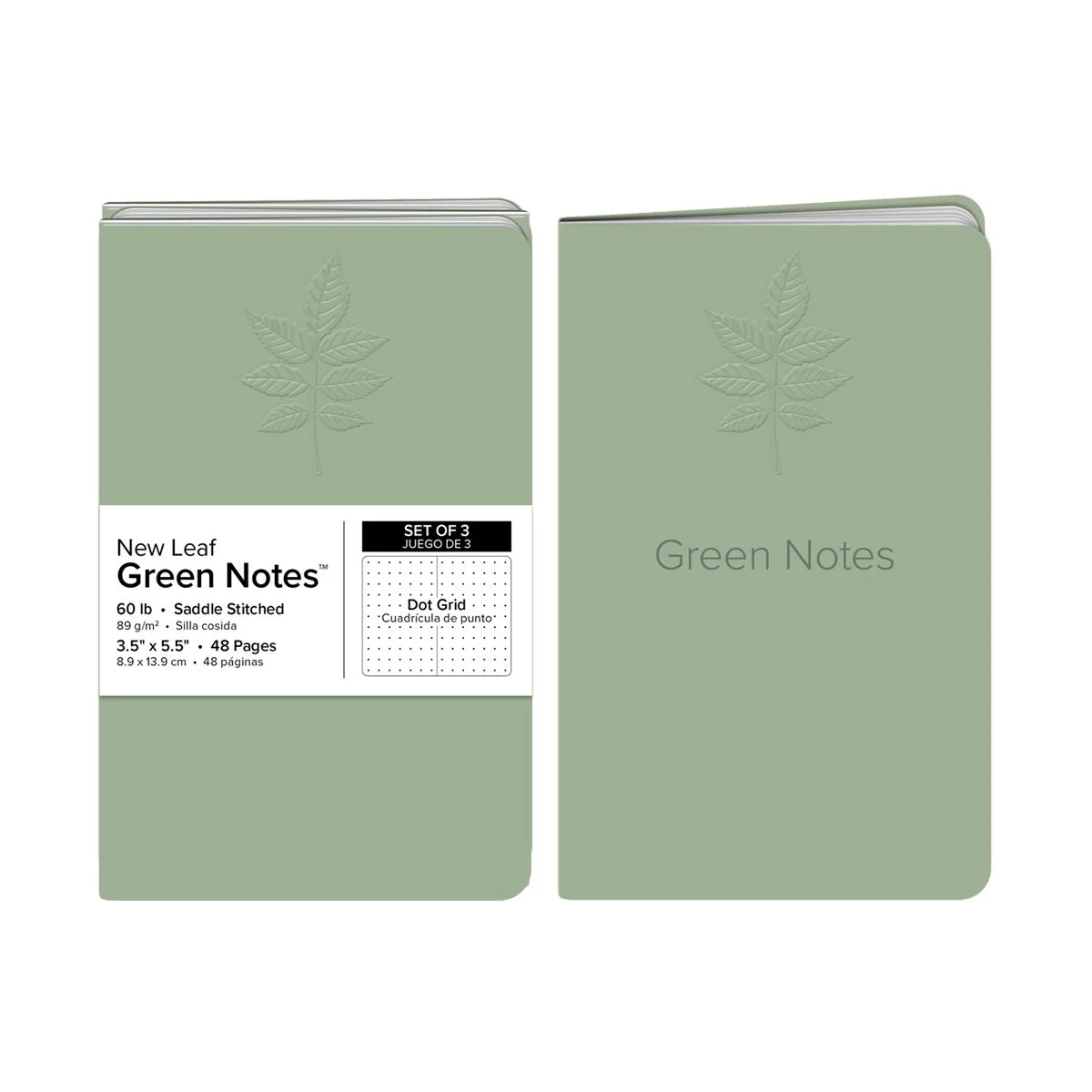 Green notes — New Leaf Paper
