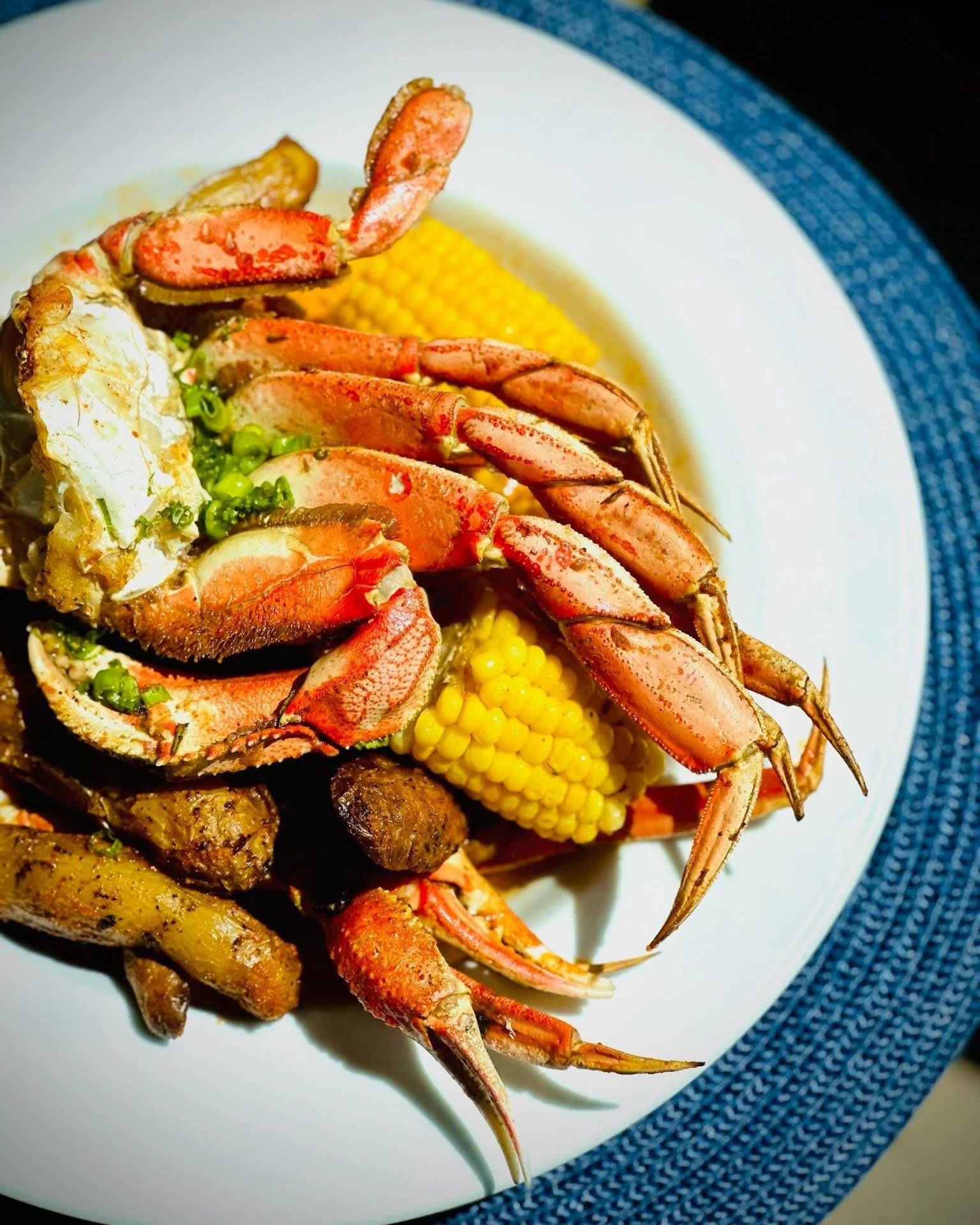 Sample Dinner Menu — BLU Point Seafood Co