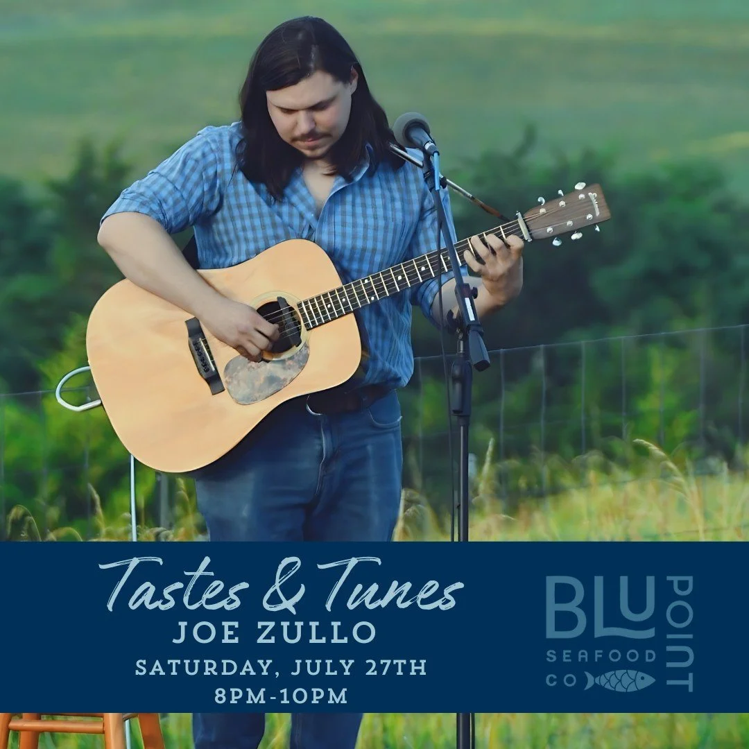 Plated Menu — BLU Point Seafood Co