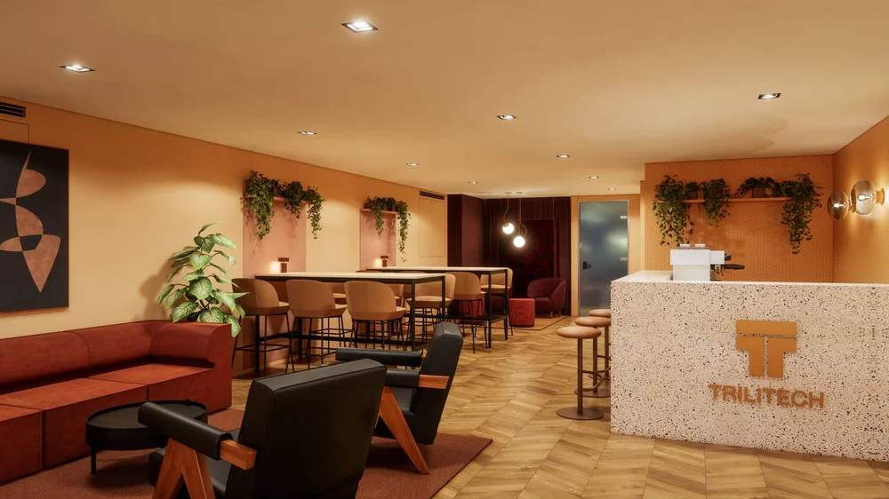 Design Led Refurbishment for Trilitech's First London Office | Trifle Workspace Interiors