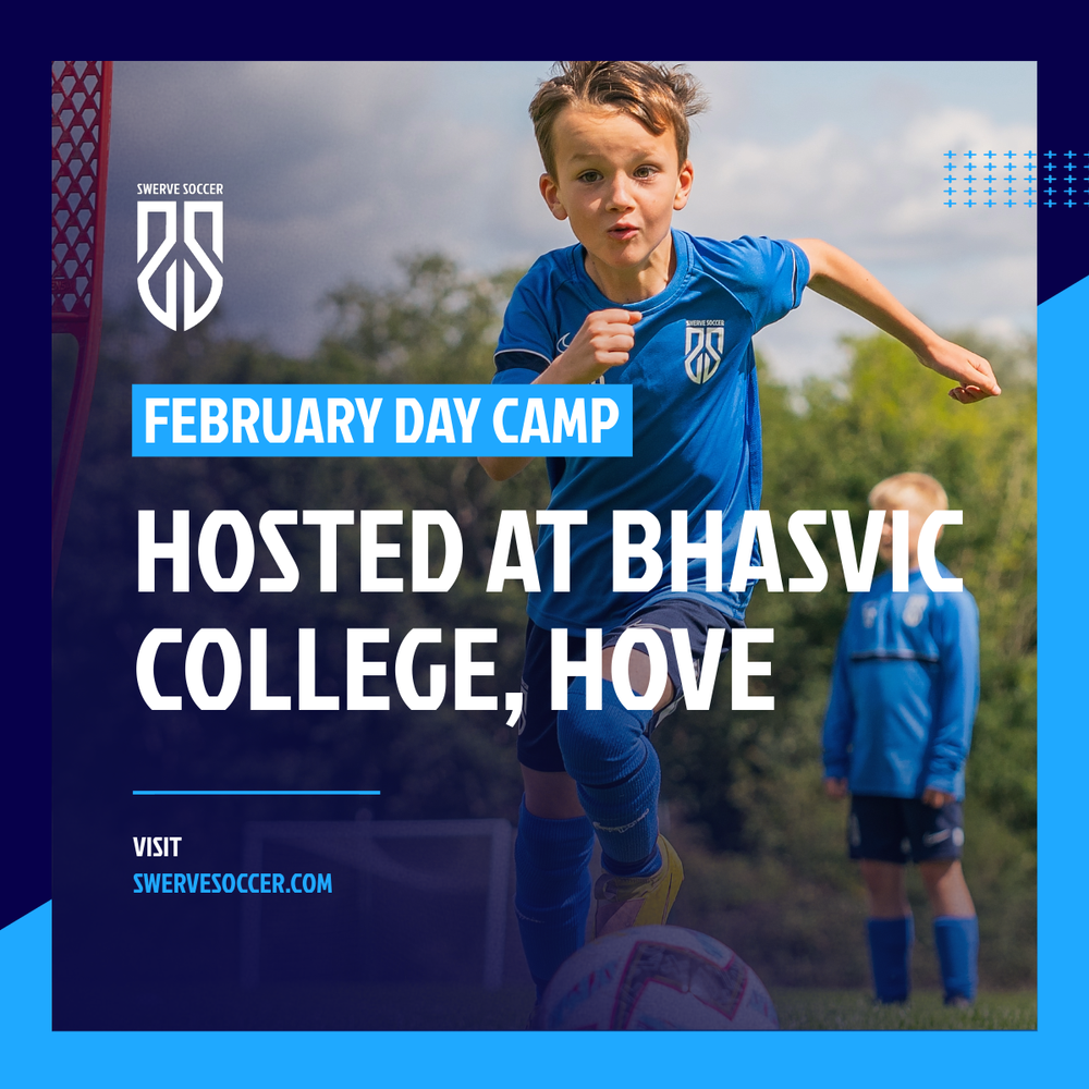 2024 February Football Camps for Kids in Brighton & Hove — Swerve Soccer