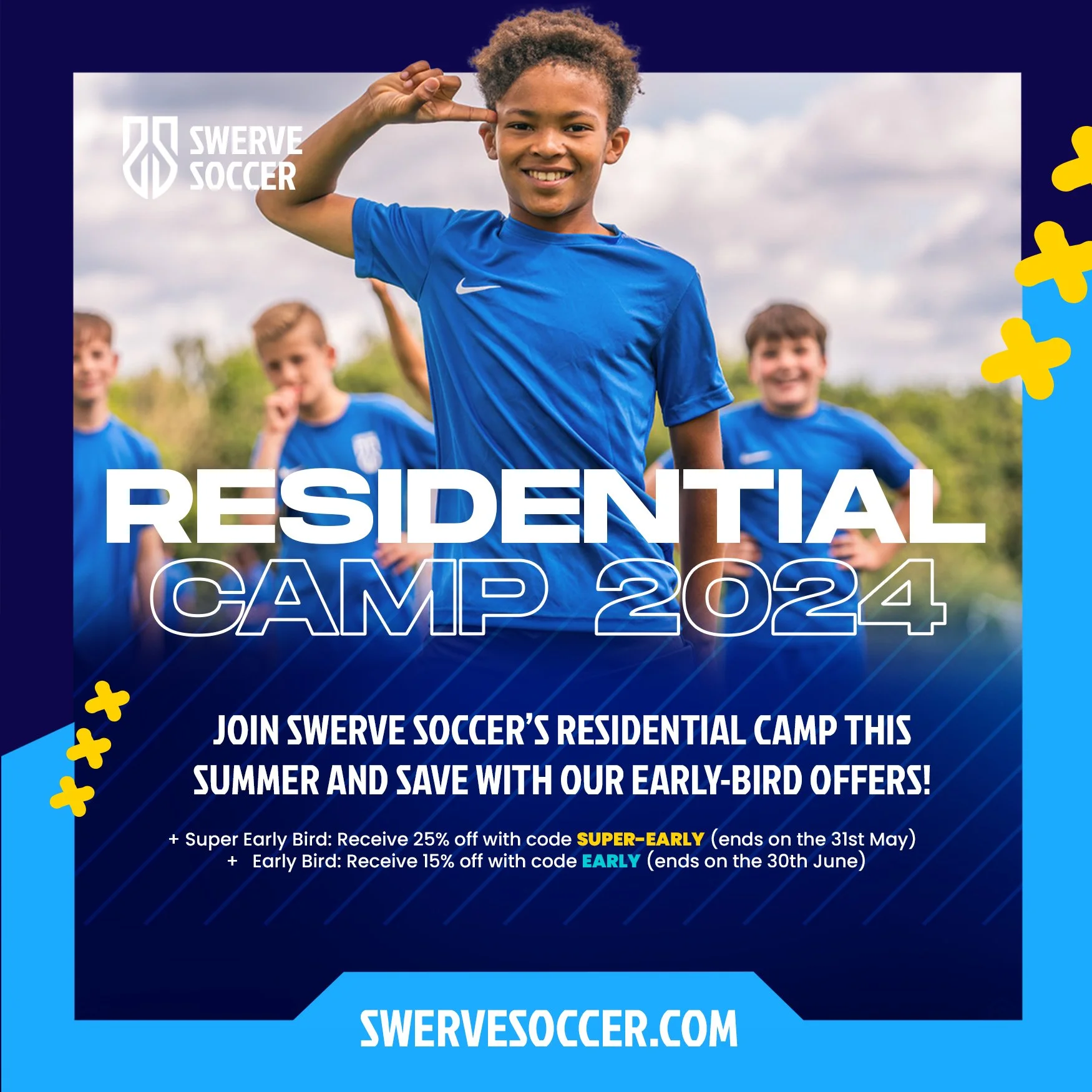 2024 Summer Football Camps in Brighton & Hove — Swerve Soccer