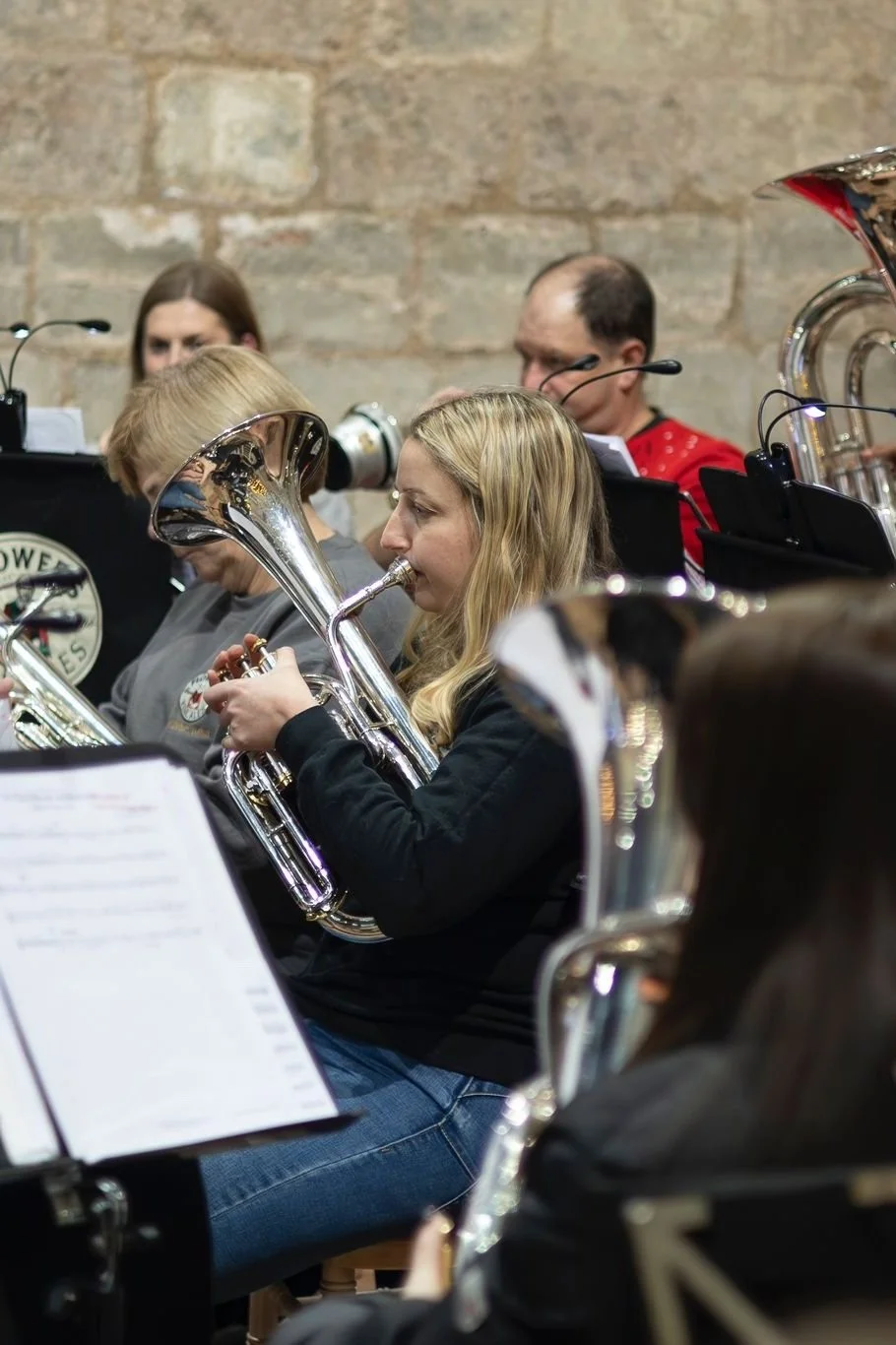 Horns and Flugel — Flowers Band