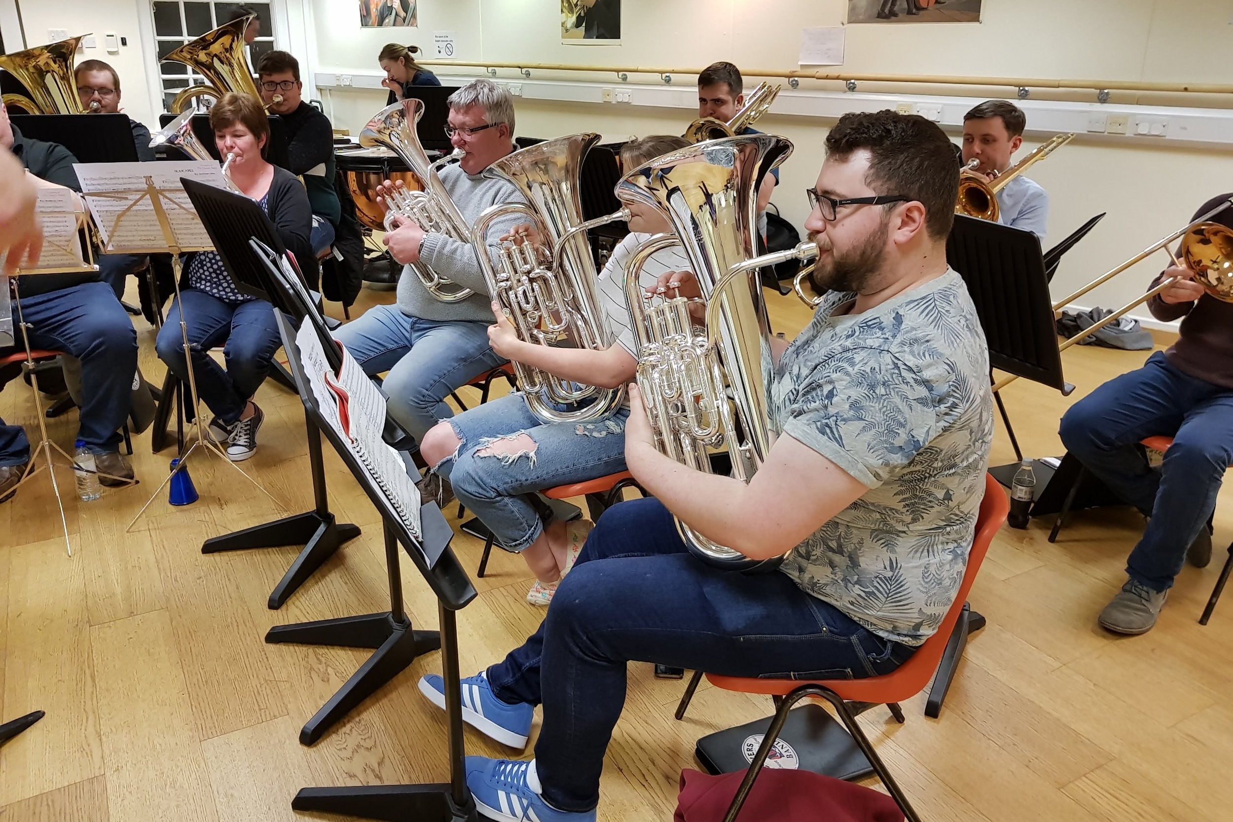 Euphoniums and Baritones — Flowers Band