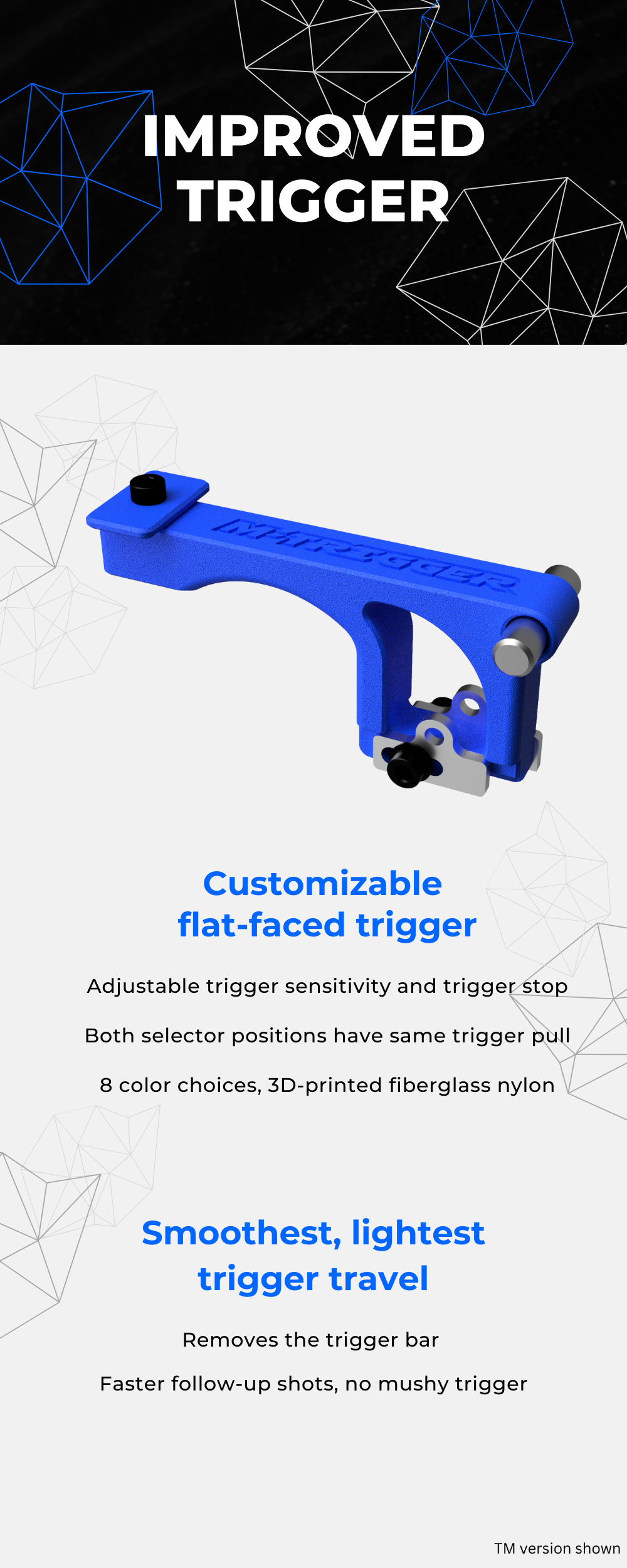 P90 M-Trigger ETU — Shadow Regime Airsoft
